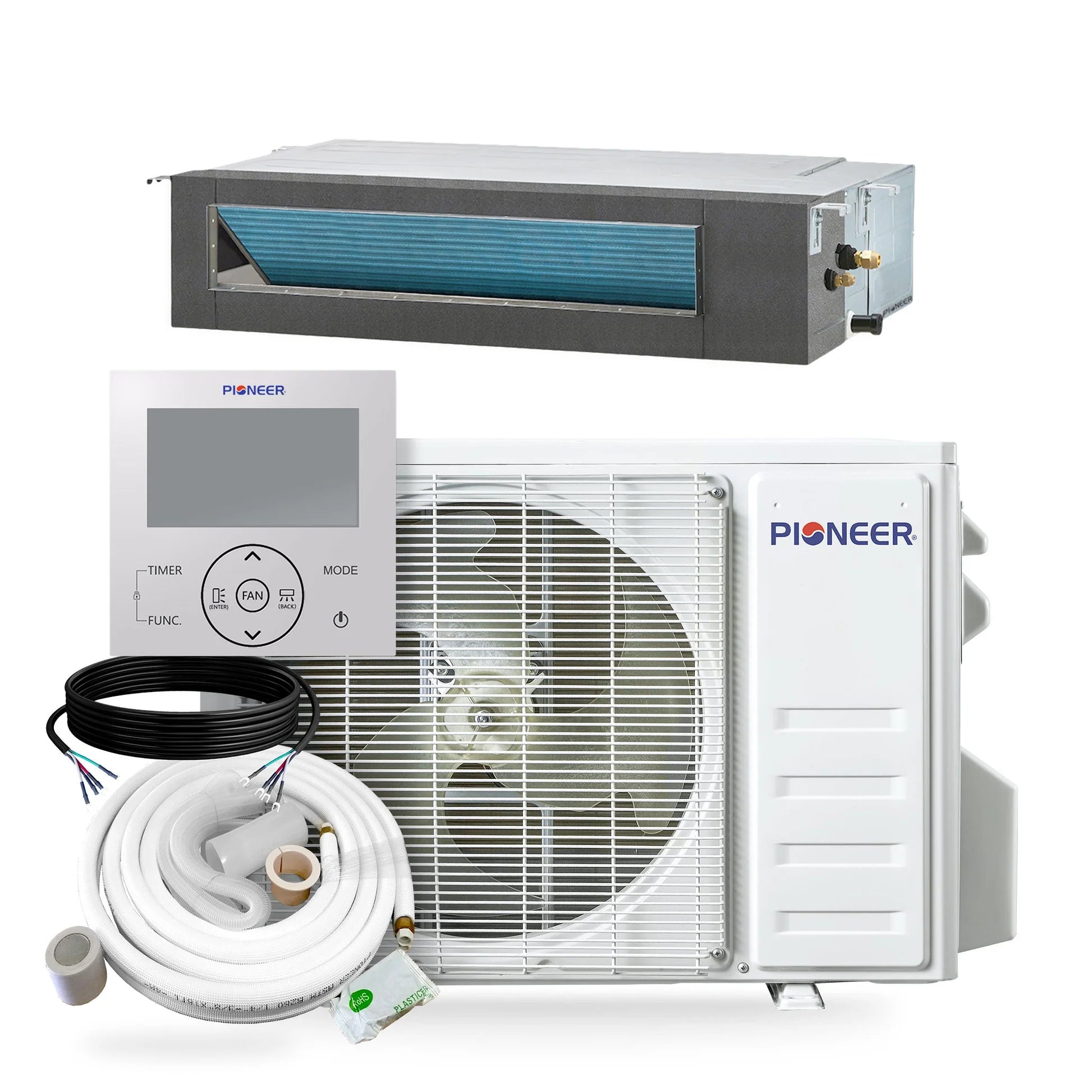Pioneer® Quantum Ultra™ 12,000 BTU 18.5 SEER2 230V Ceiling Concealed D